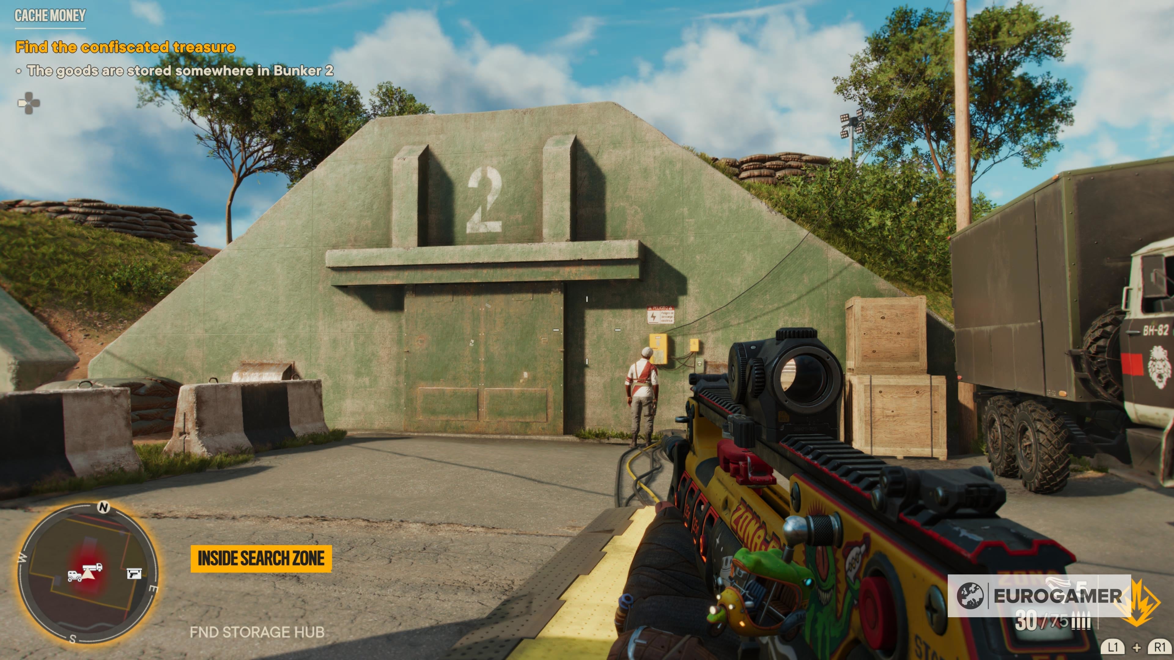 Far Cry 6 Cache Money: How to enter Bunker 2 and solve the Cache Money ...