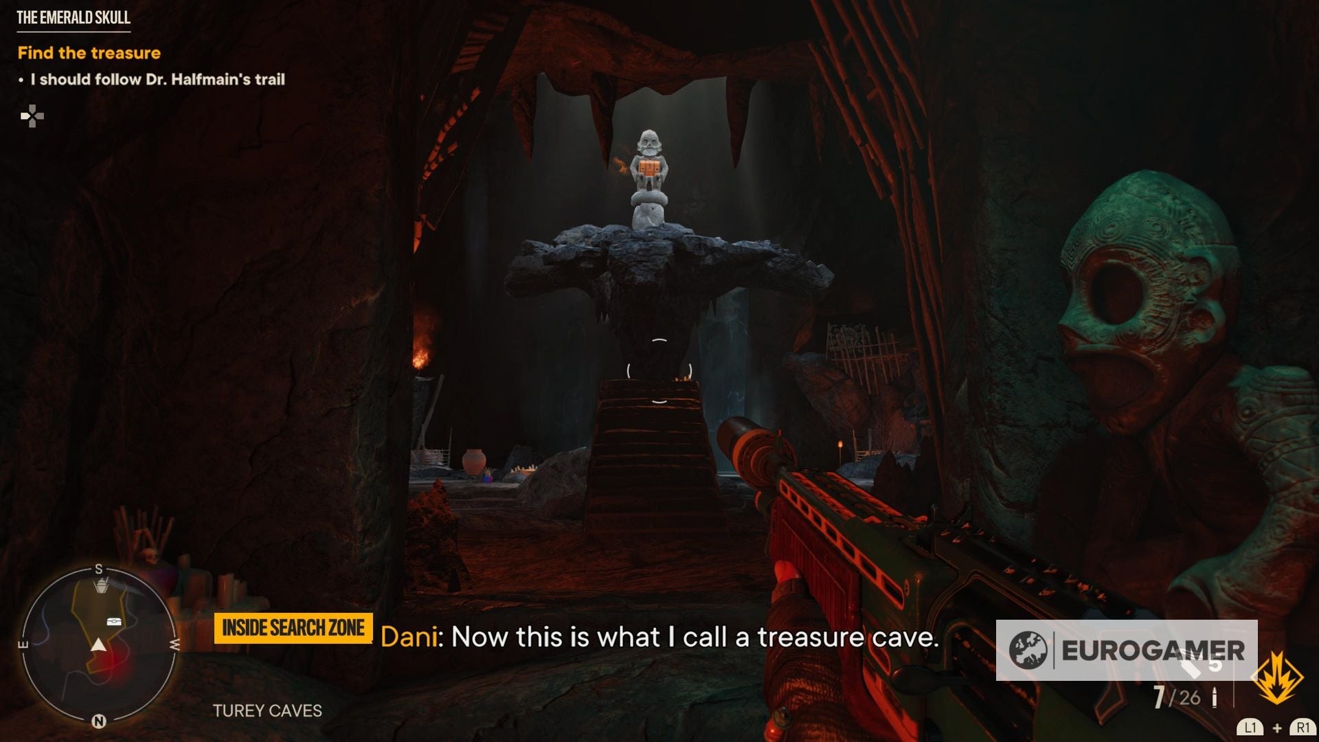 Far Cry 6 The Emerald Skull: Where to display the skull to statues and ...