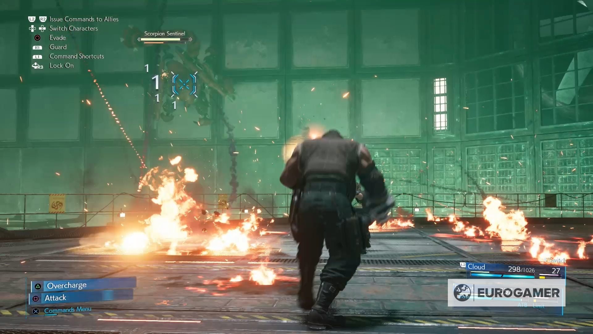 Final Fantasy 7 Remake Timer choice: How to beat first boss Scorpion ...