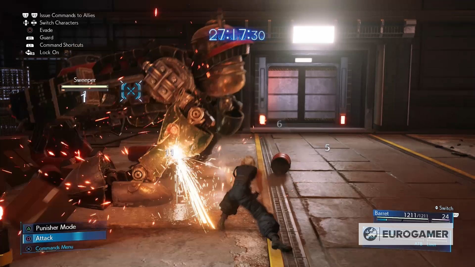 Final Fantasy 7 Remake Timer choice: How to beat first boss Scorpion ...