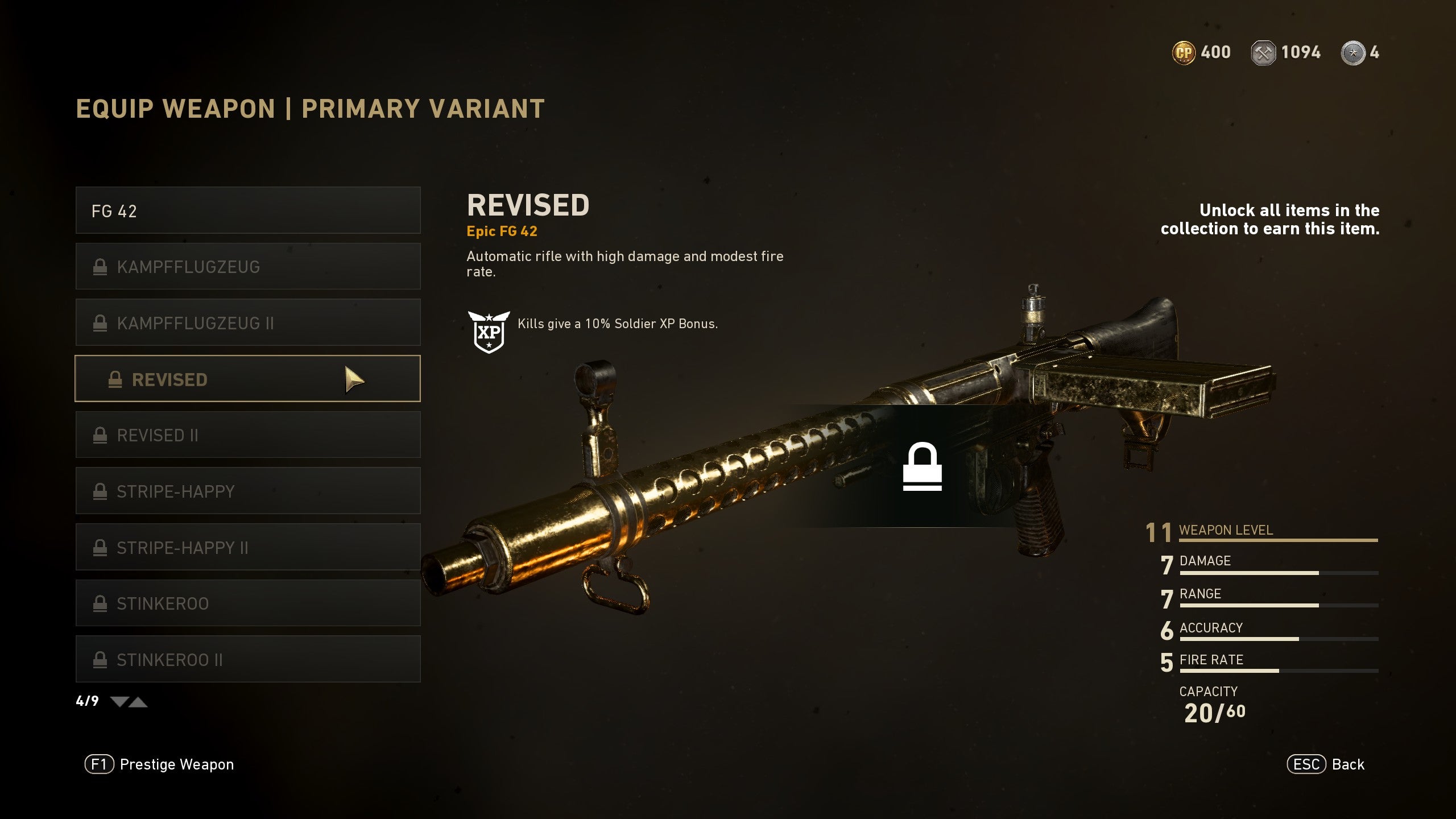 Call of Duty: WW2 - all weapon variants and skins currently in the game ...