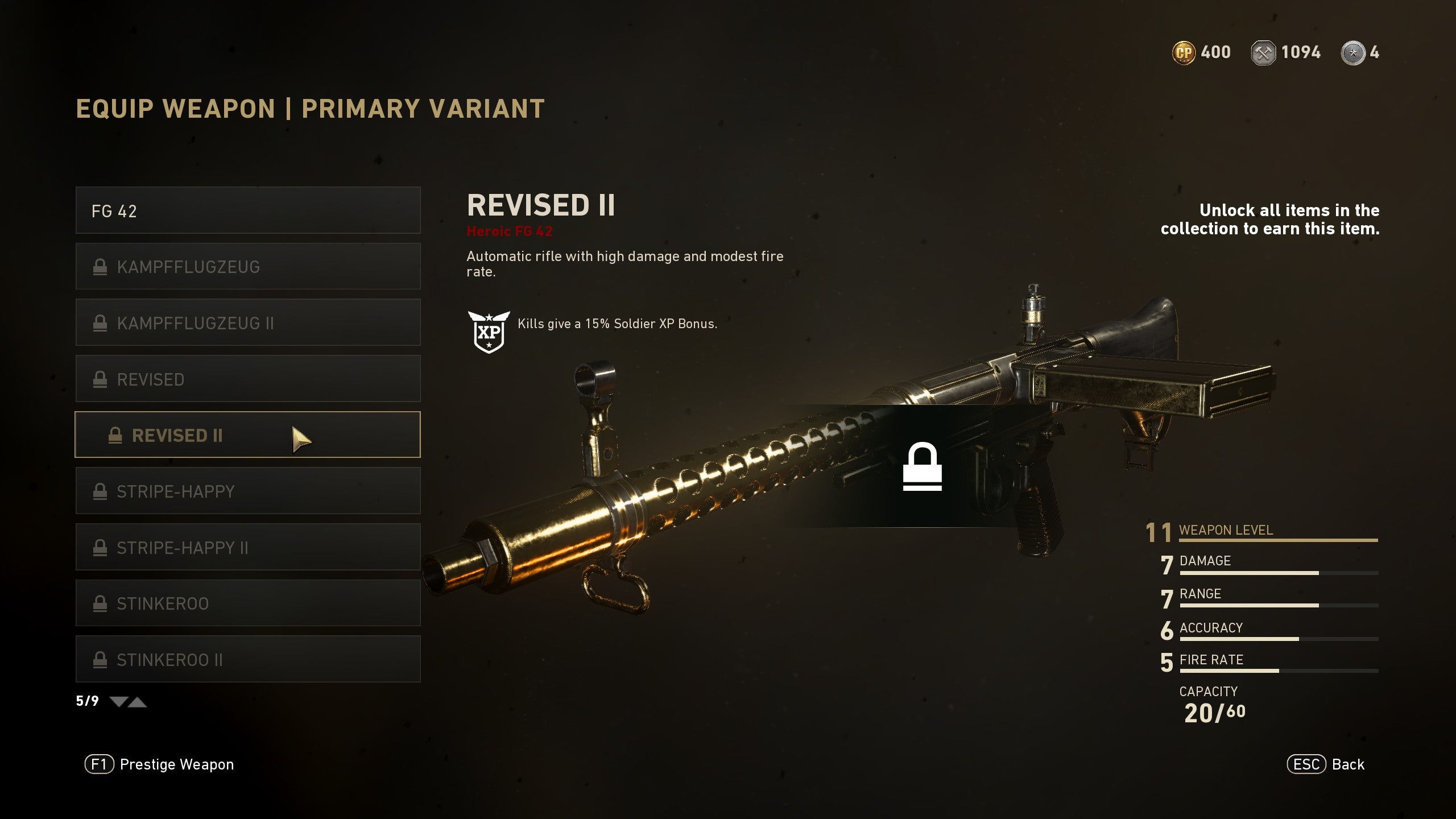 Call of Duty: WW2 - all weapon variants and skins currently in the game ...