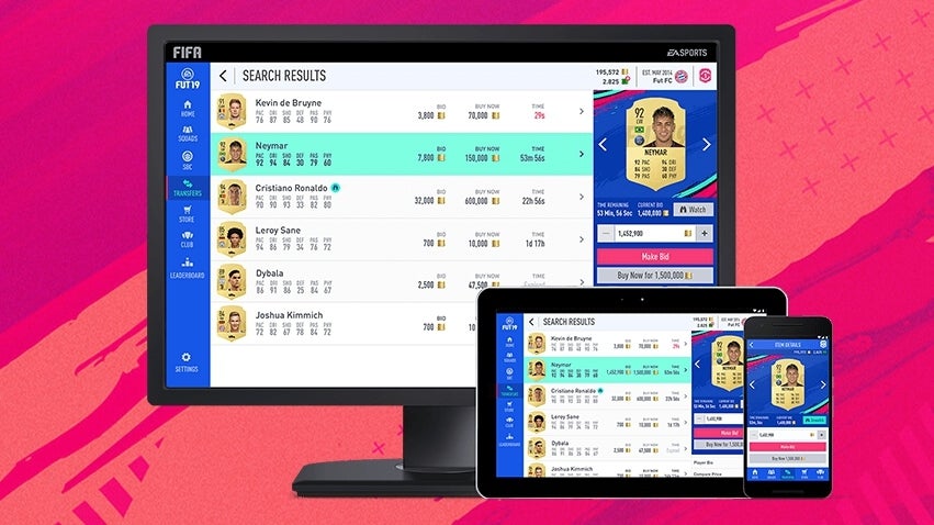 FIFA 19 - FUT Web App (Ultimate Team) - jak używać aplikacji Web App ...
