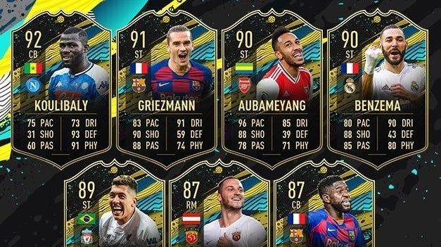FIFA 20 TOTW Moments 6: all players included in the 6th Team of the ...