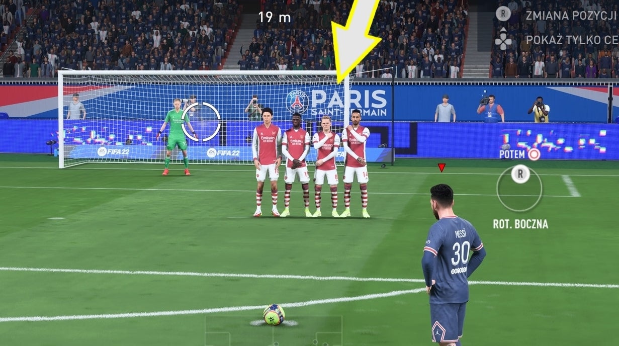 FIFA 22 - rzut wolny: strzelanie, podkręcanie | Eurogamer.pl