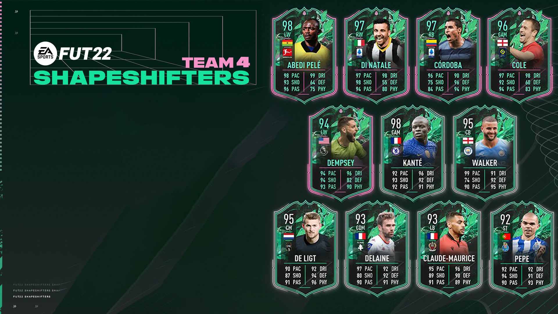 FIFA 22: Shapeshifter Team 4 bringt weitere Hero-Karten! – Alle Leaks ...