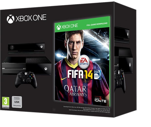Xbox One FIFA 14 bundle also going for £399.99 at Amazon UK, includes ...