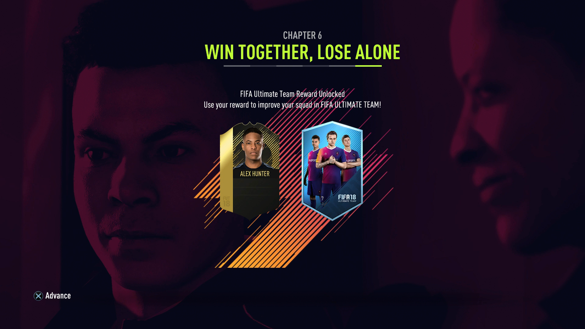 FIFA 18 The Journey: Hunter Returns Chapter 6 - Win Together, Lose ...