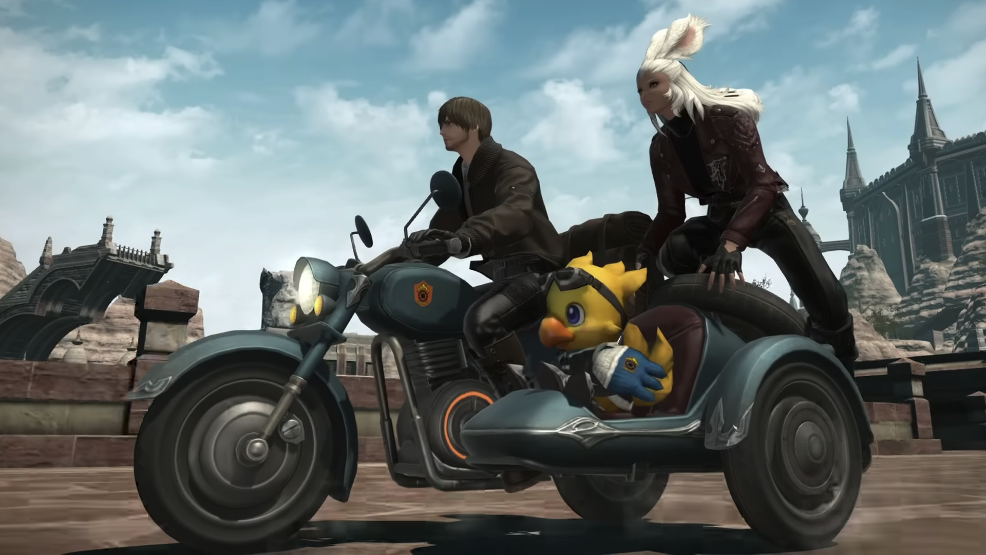 Final Fantasy 14’s new motorcycle mount has its adorable chocobo ride ...