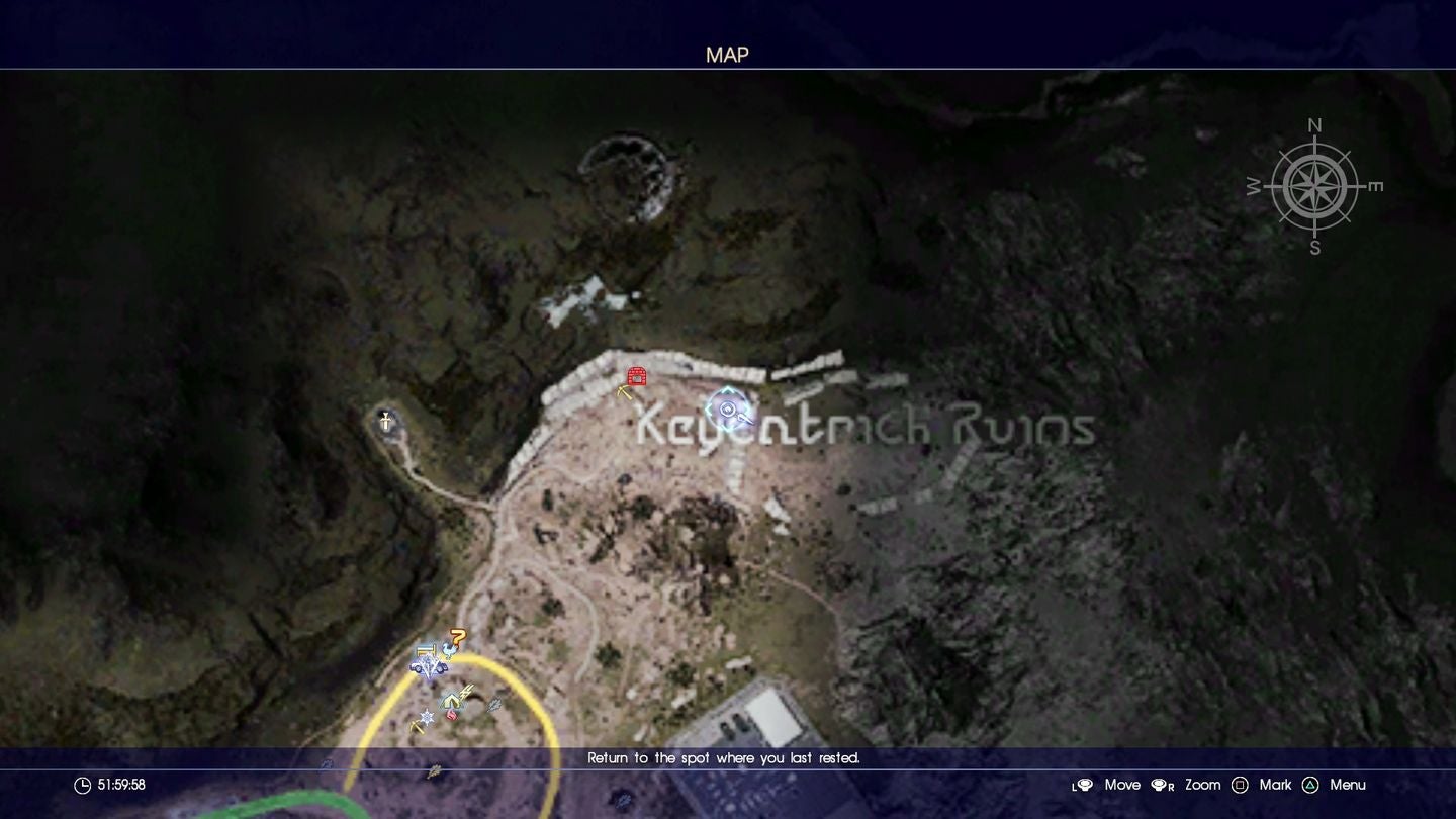 Final Fantasy 15 Scraps of Mystery map piece locations for Sylvester's ...