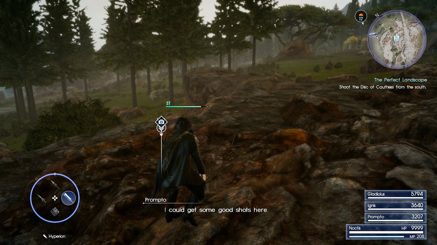 Final Fantasy 15 - As Quests de Vyv: Locais para tirar as fotos ...