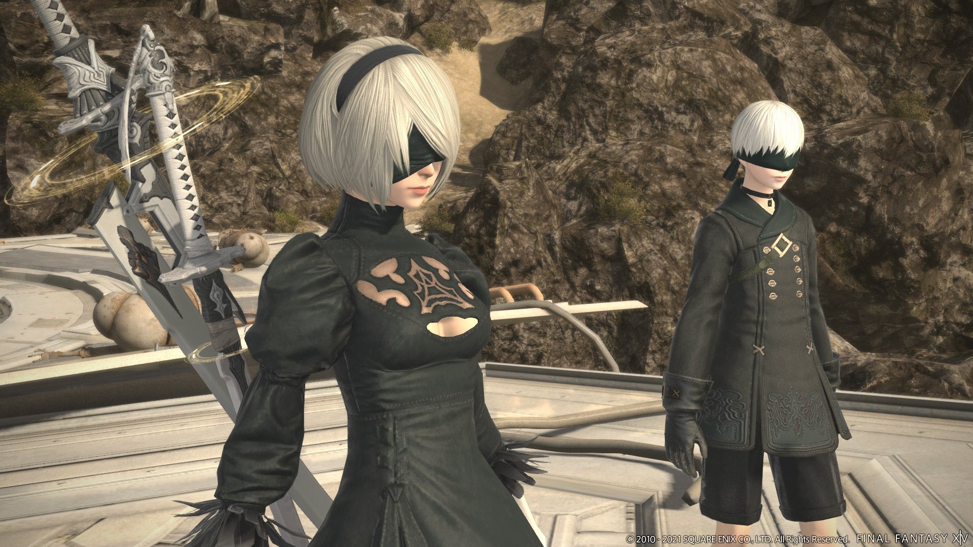 Final Fantasy XIV's patch 5.5 trailer shows Nier: Automata crossover ...