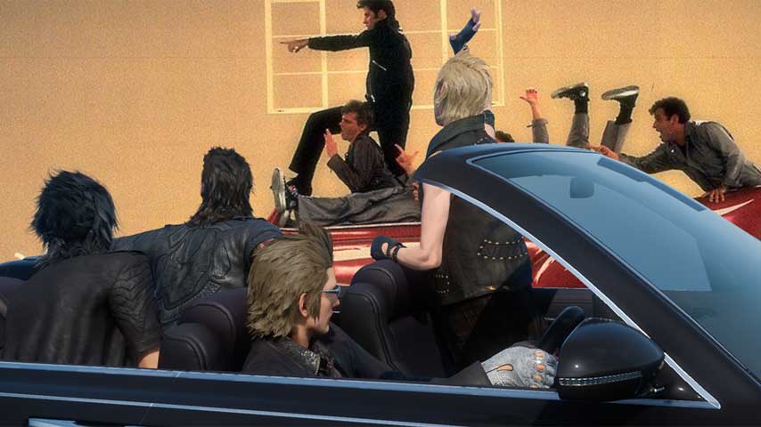 Make your own FF15 car memes with official assets | VG247