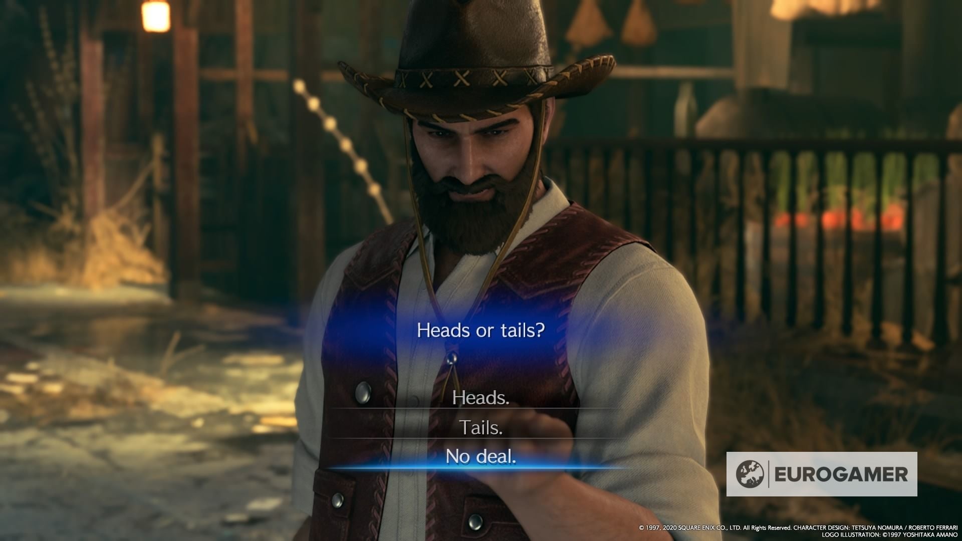 Final Fantasy 7 Remake - Heads or Tails, Madam M massage course choices ...