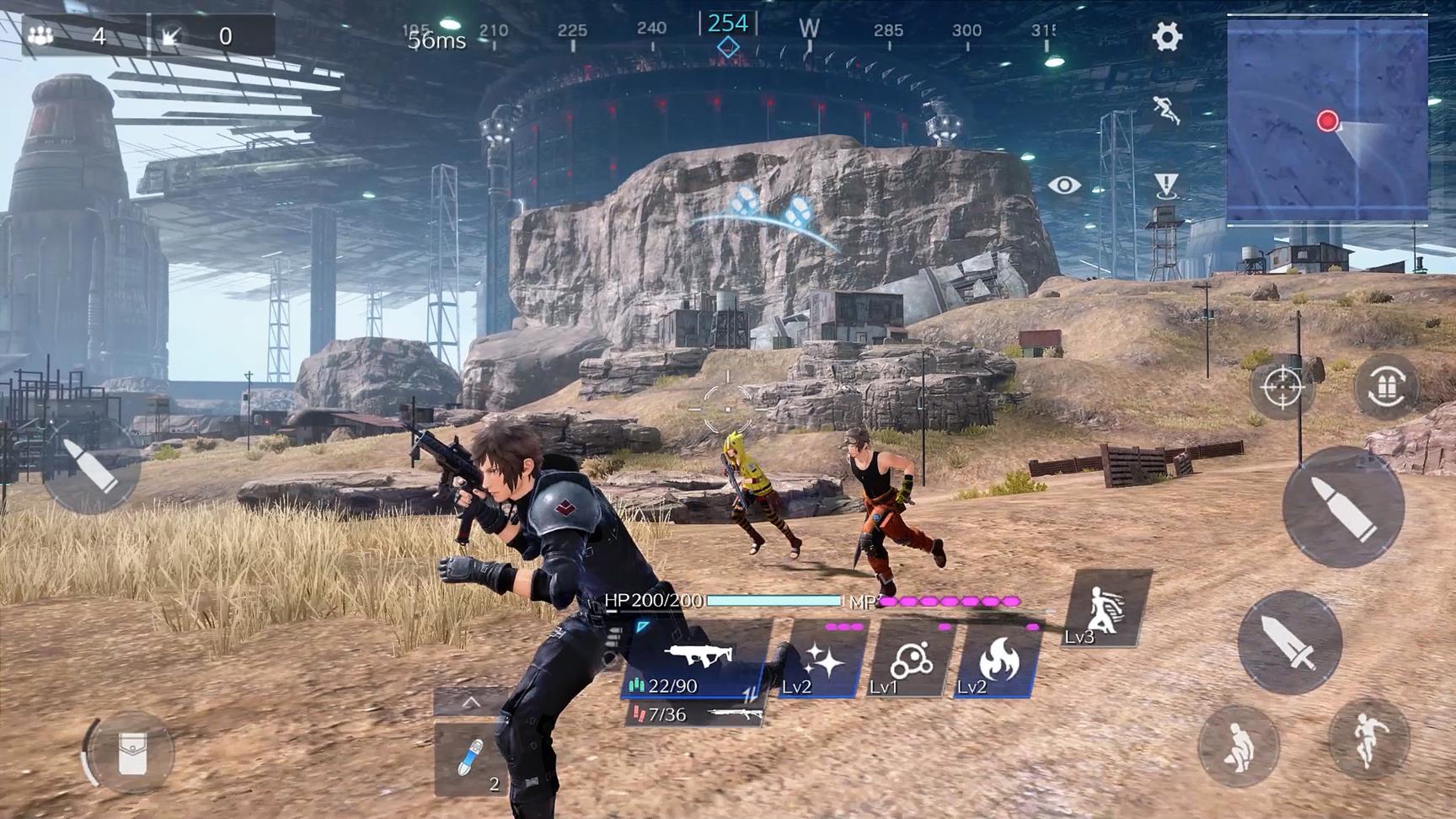 Of course one of two new Final Fantasy 7 mobile games is a battle ...