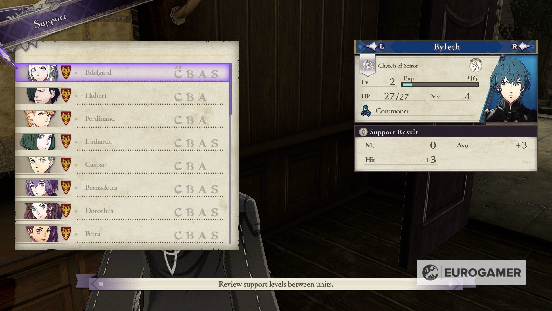 Fire Emblem Three Houses romance options list and S-Support ...
