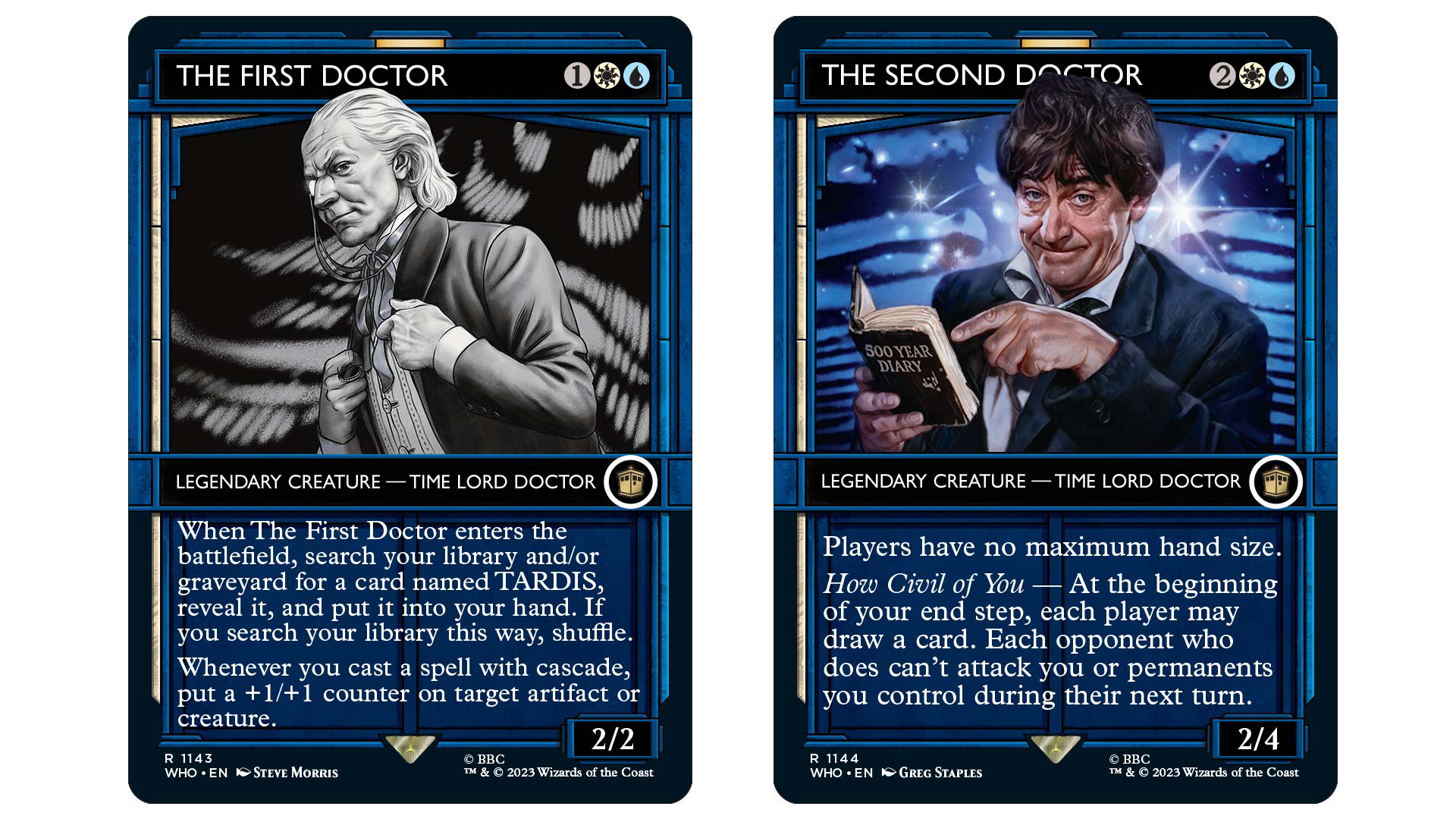 Here’s every legendary Doctor card from Magic: The Gathering’s Doctor ...