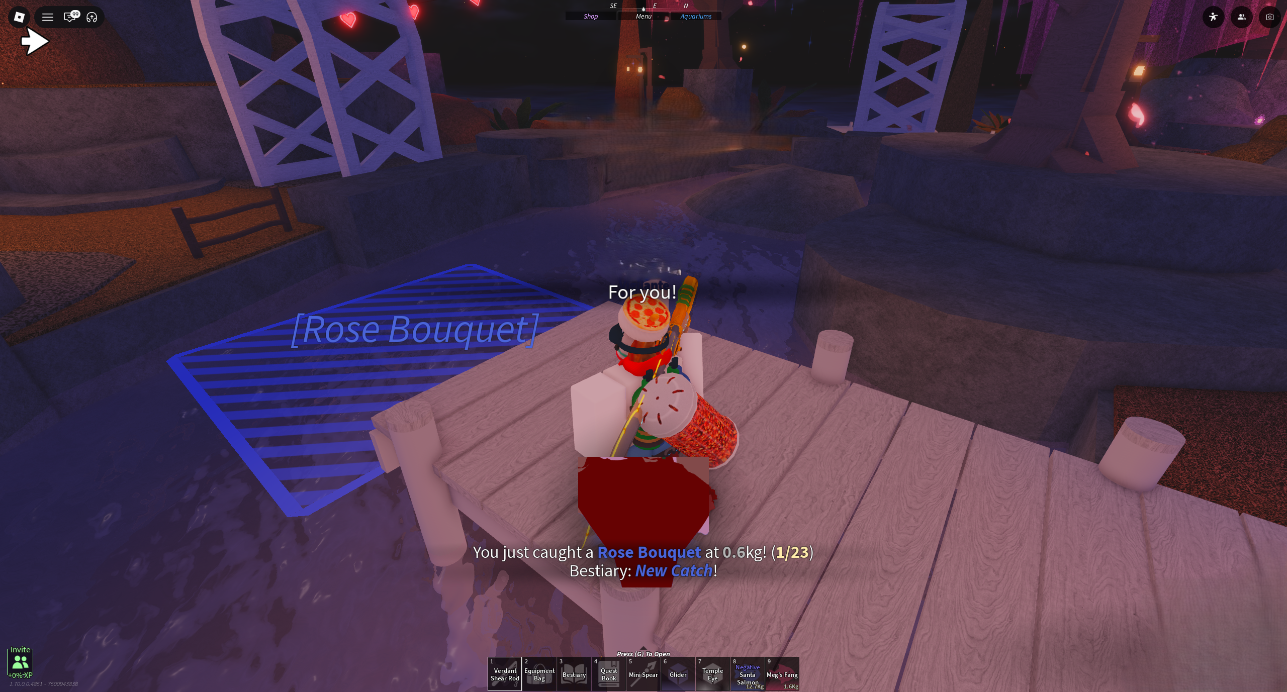 How to get giant Rose Bouquets in Fisch | VG247