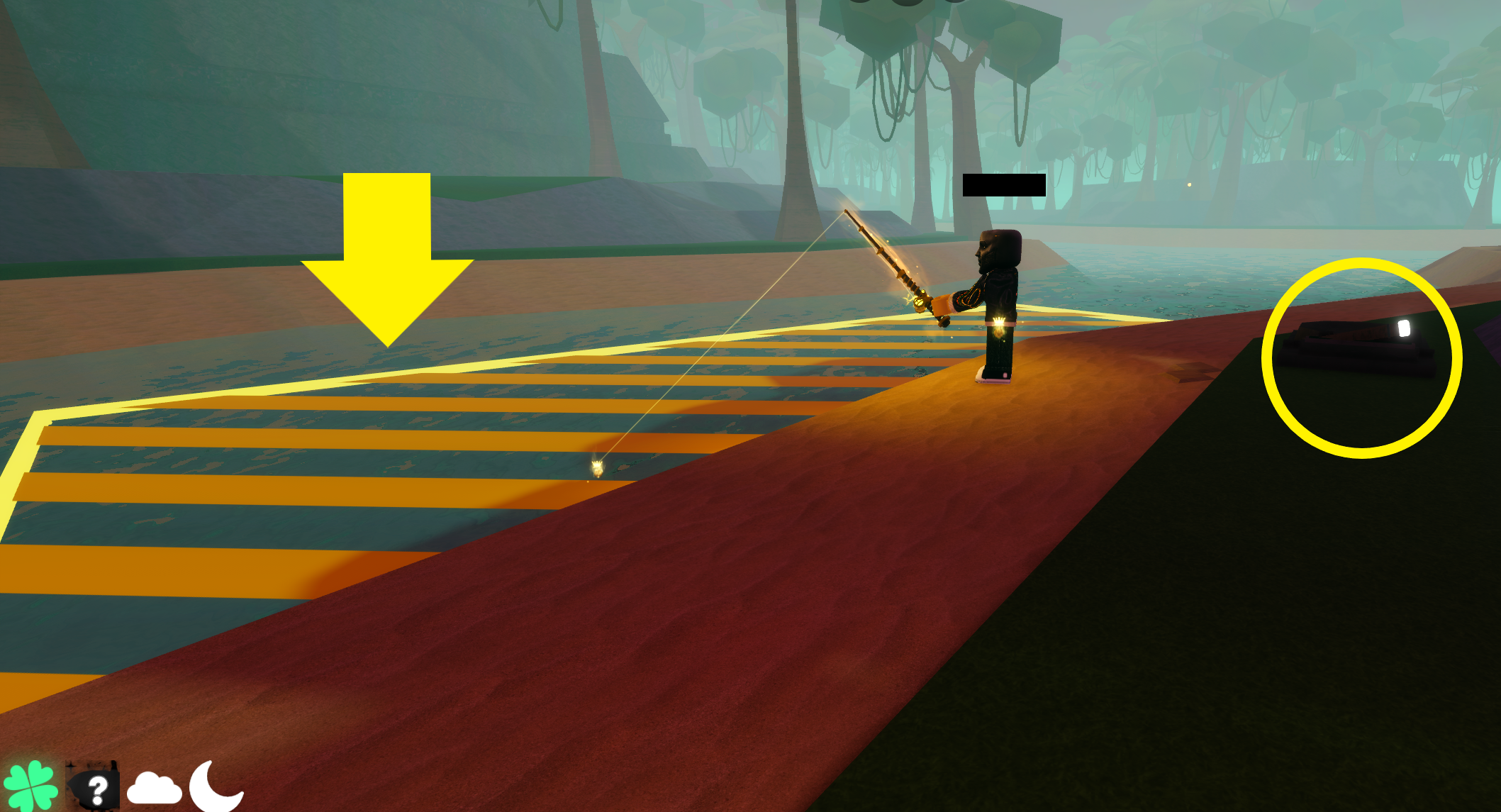 Where to pull the Levers for the Ancient Jungle Temple in Fish It | VG247