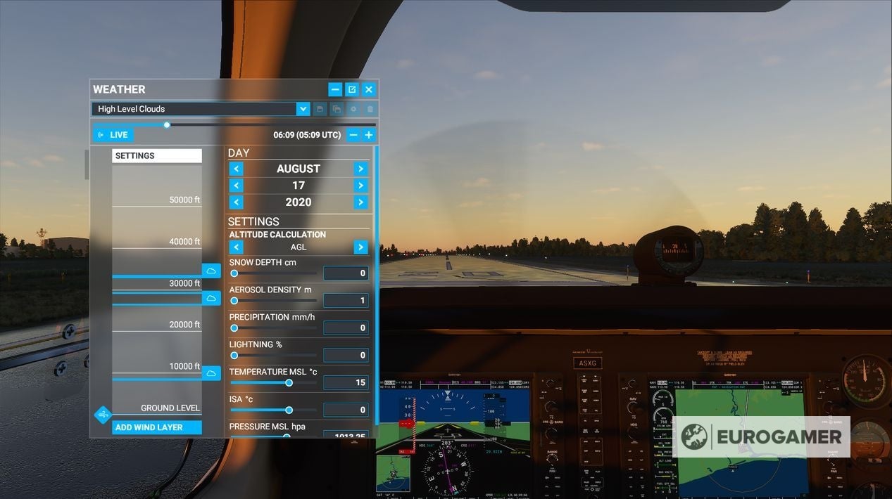 Flight Simulator weather explained: How to change weather, time of day ...