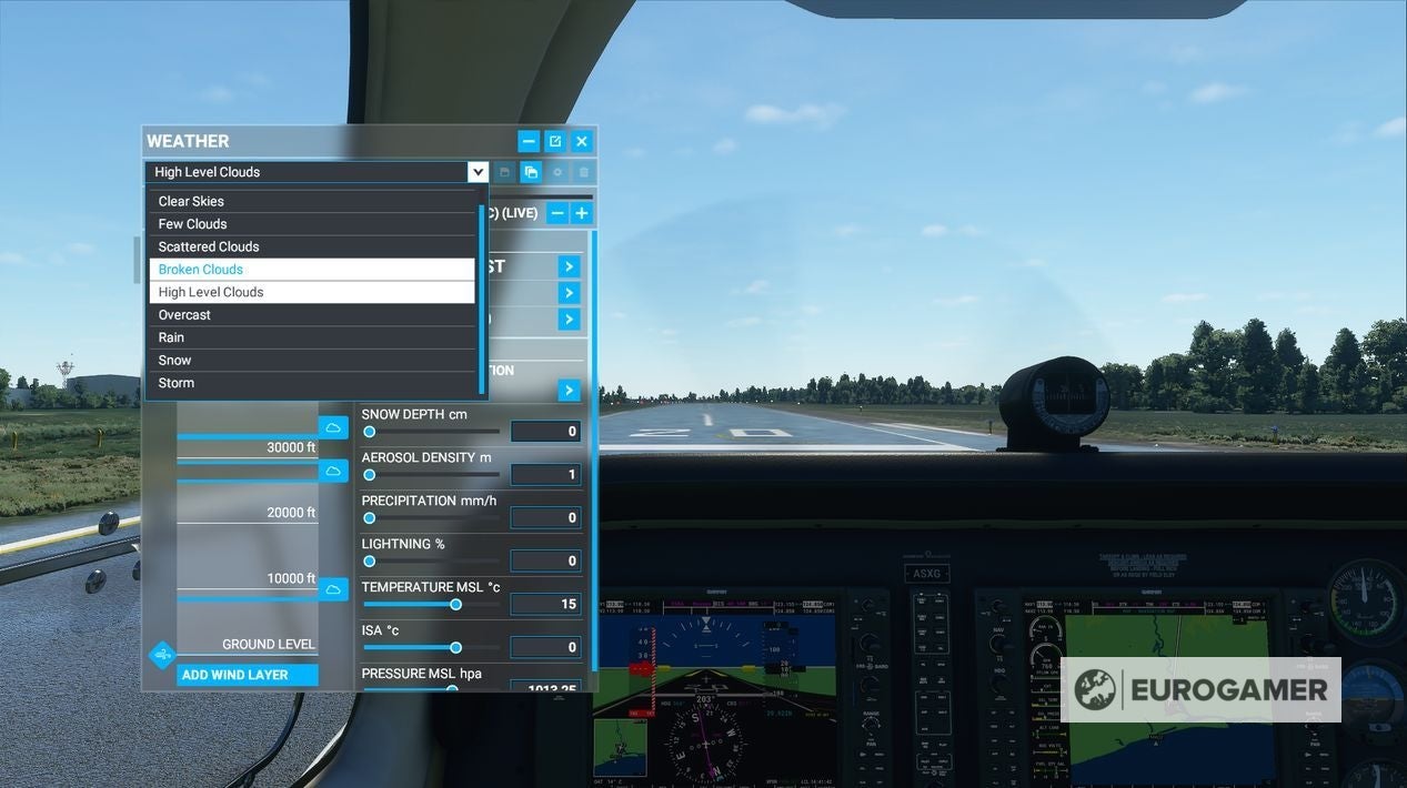 Flight Simulator weather explained: How to change weather, time of day ...