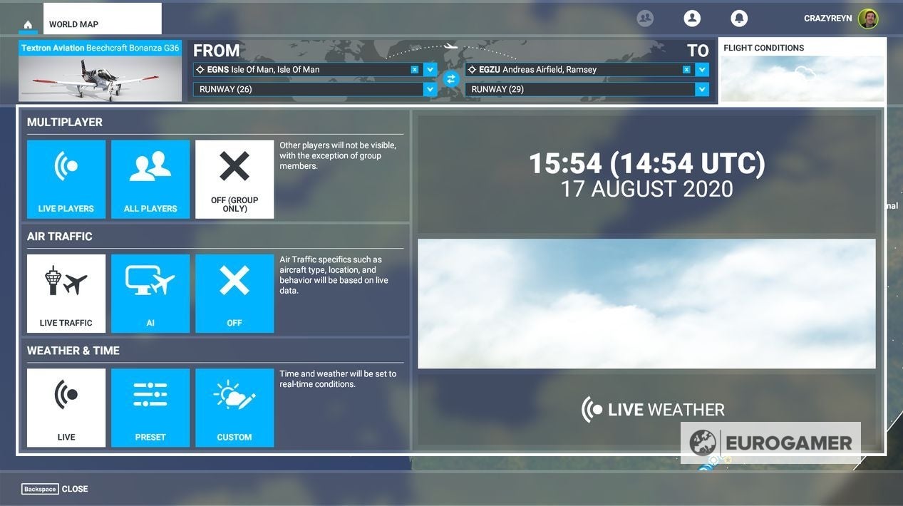 Flight Simulator weather explained: How to change weather, time of day ...