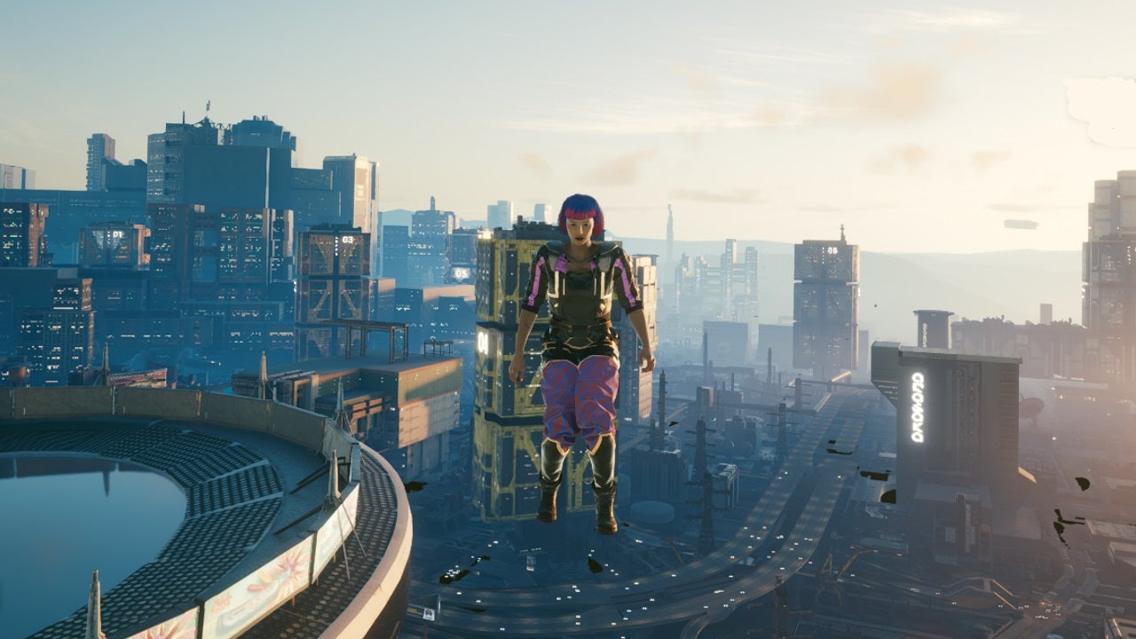 Cyberpunk 2077 has a flying mod now | Rock Paper Shotgun