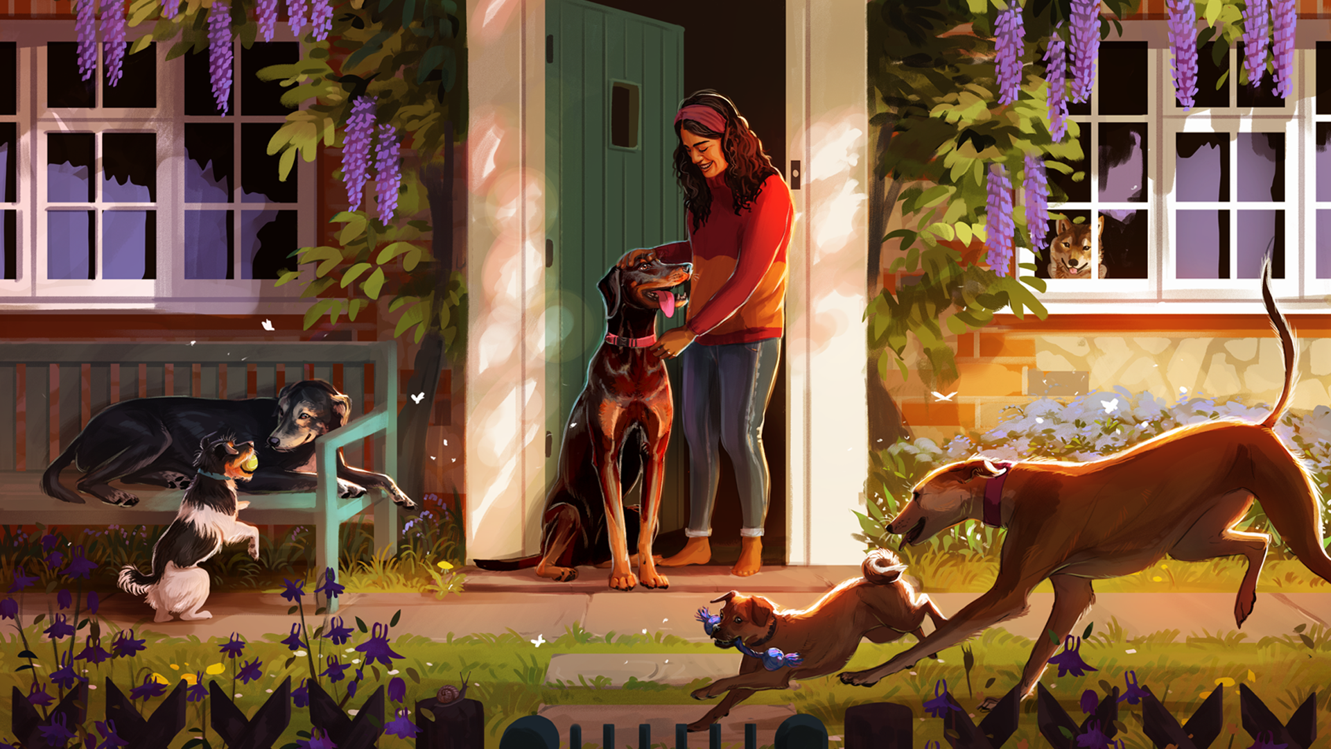 Dog Park creators new canine companion board game similar to Azul and ...