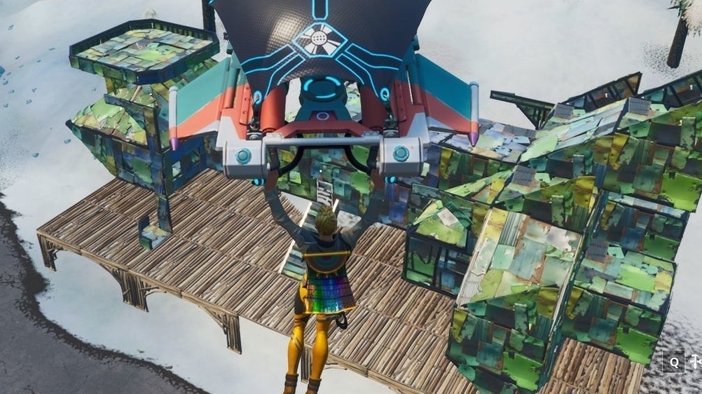 Where to find Fortbyte 19: Accessible with the Vega outfit inside a ...