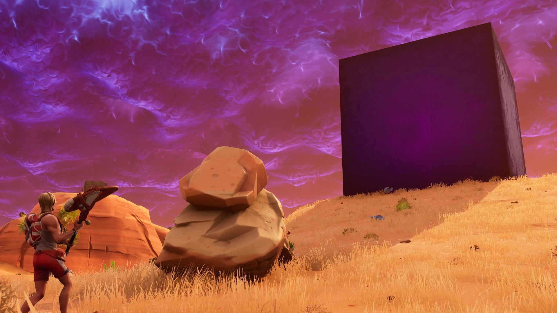 Fortnite's mysterious rift-cube has finally completed its weeks-long ...