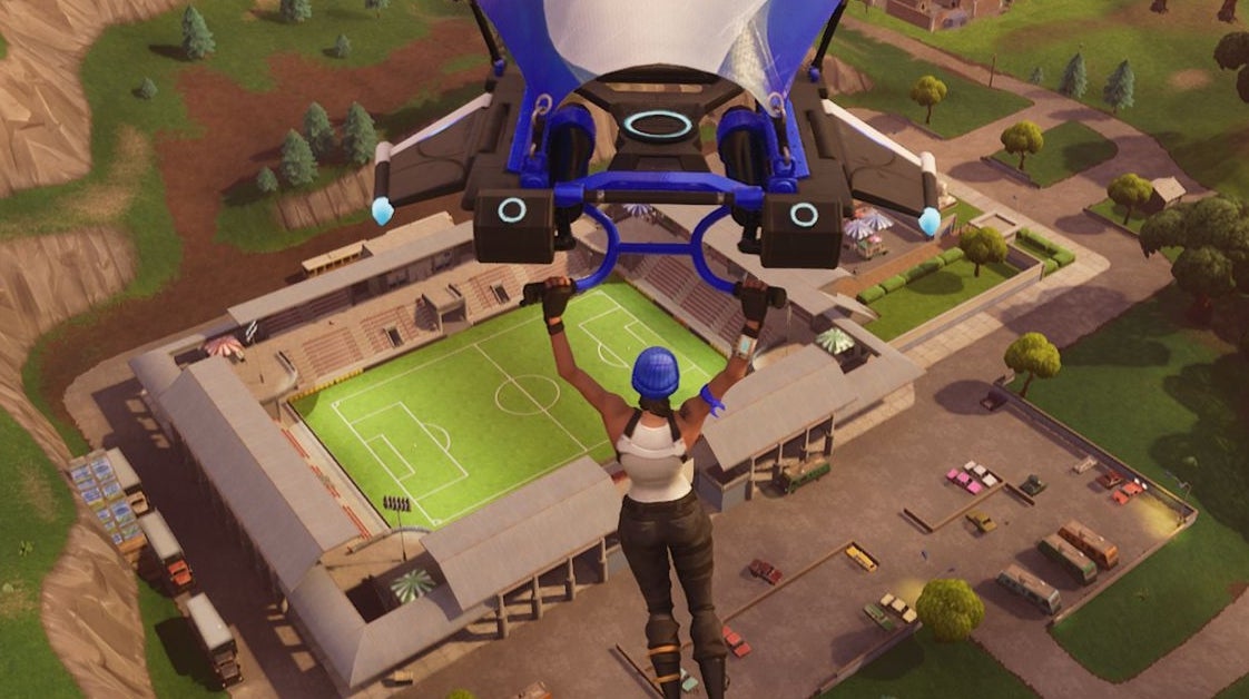 Fortnite adds a football stadium to the map | Eurogamer.net