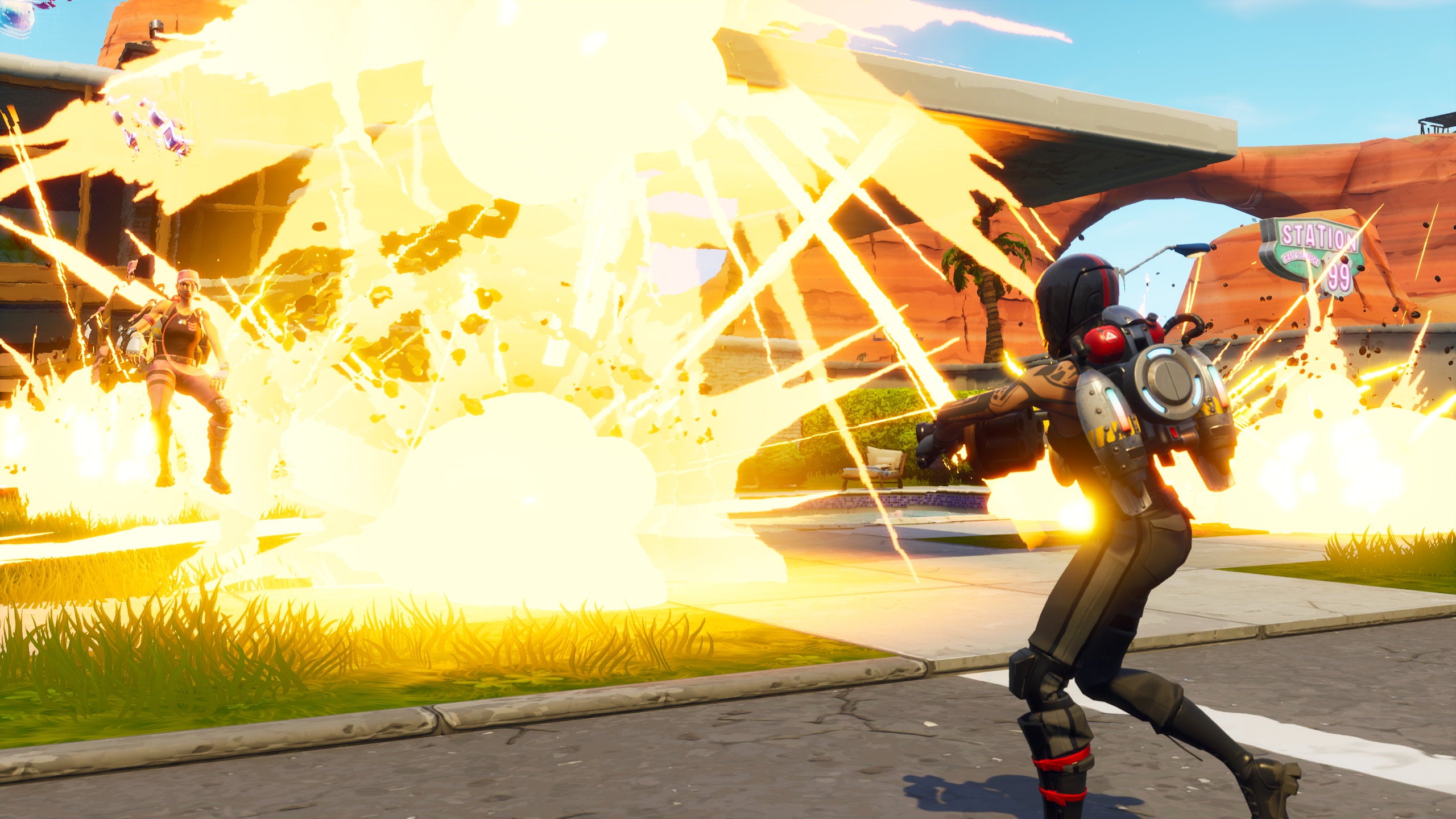 Explosions aplenty in new Fortnite Battle Royale event mode | Rock ...