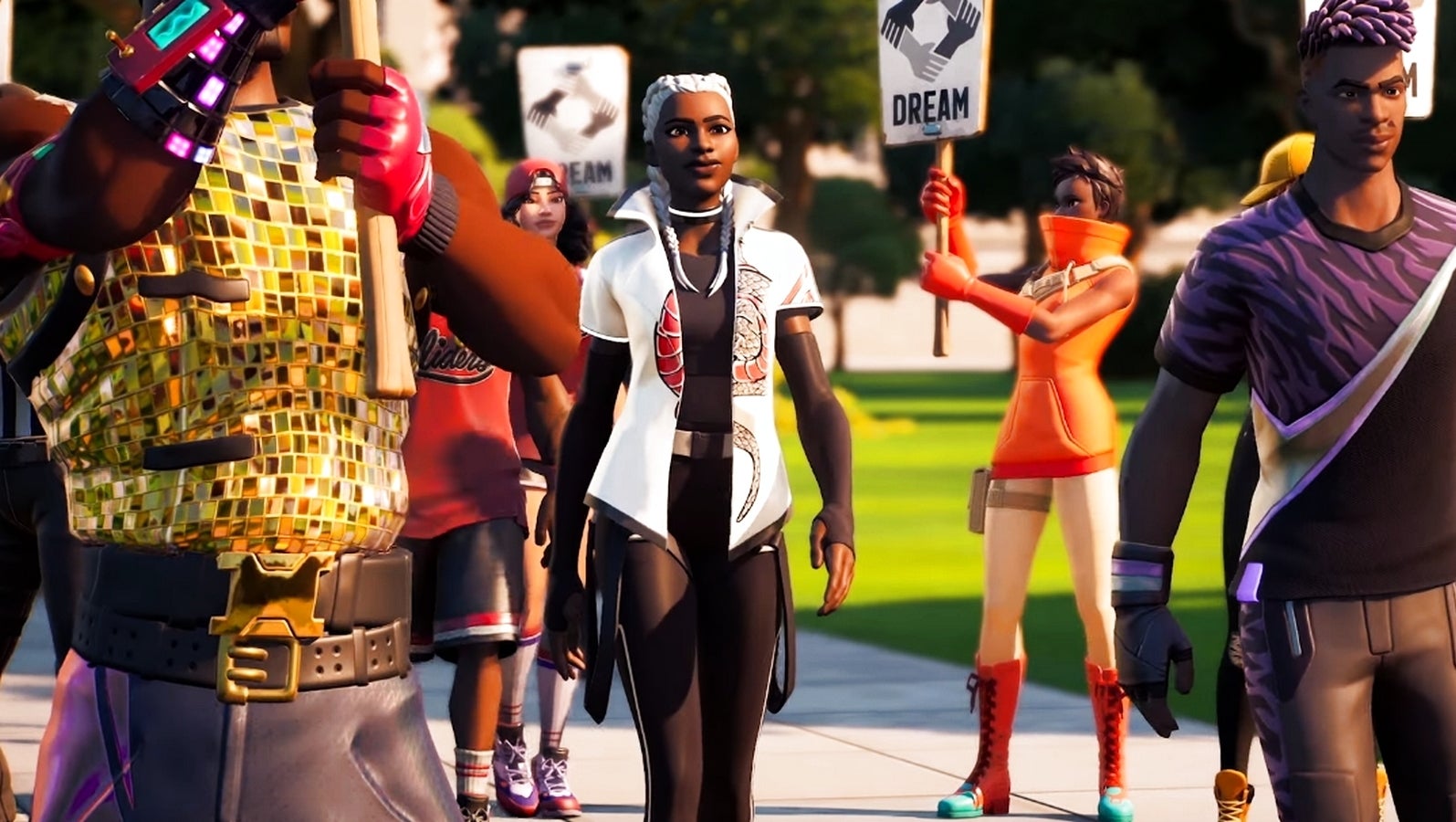 Fortnite befasst sich jetzt mit Dr. Martin Luther King Jr. | Eurogamer.de