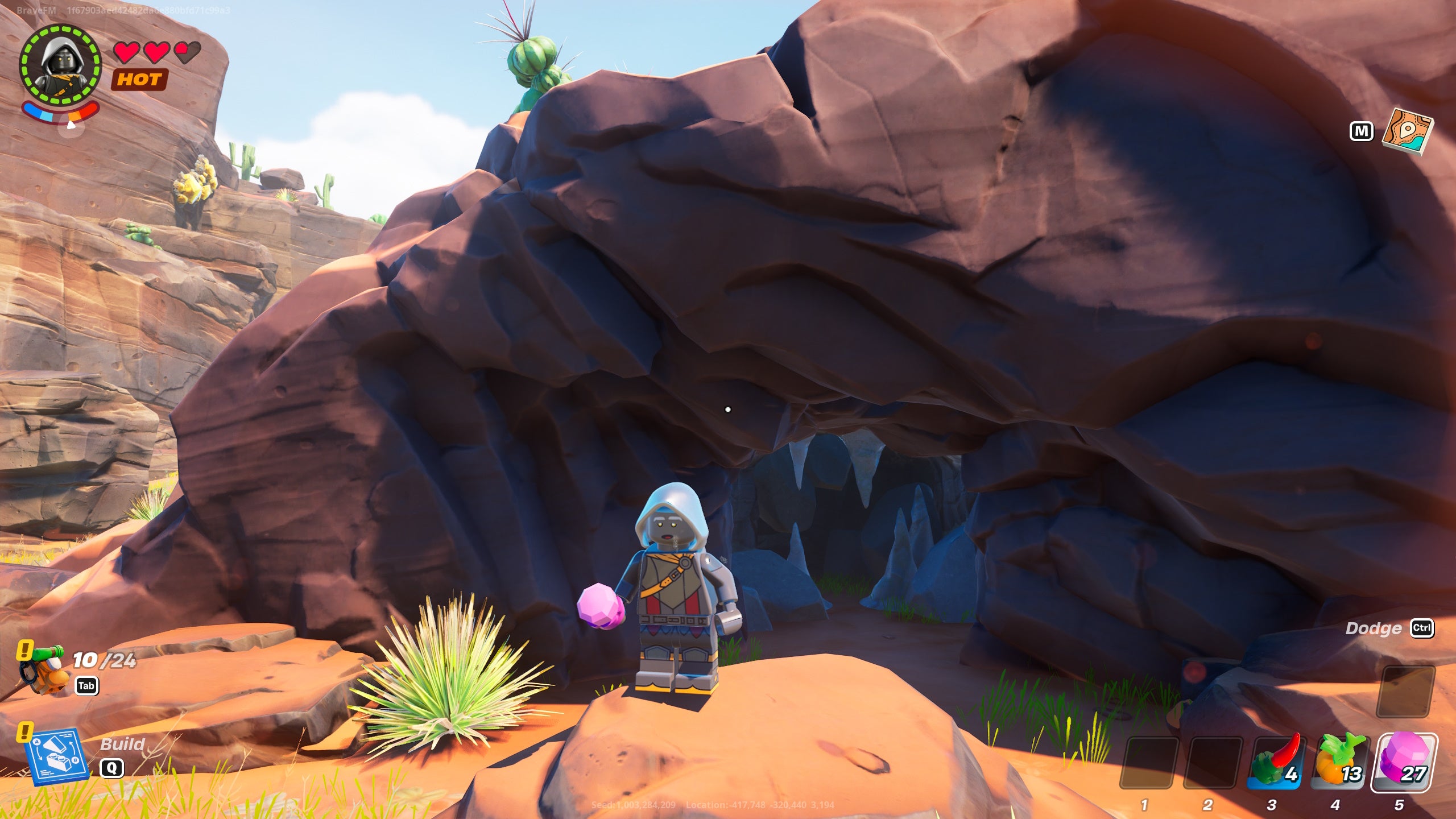 Lego Fortnite Brightcore location and how to get it | VG247