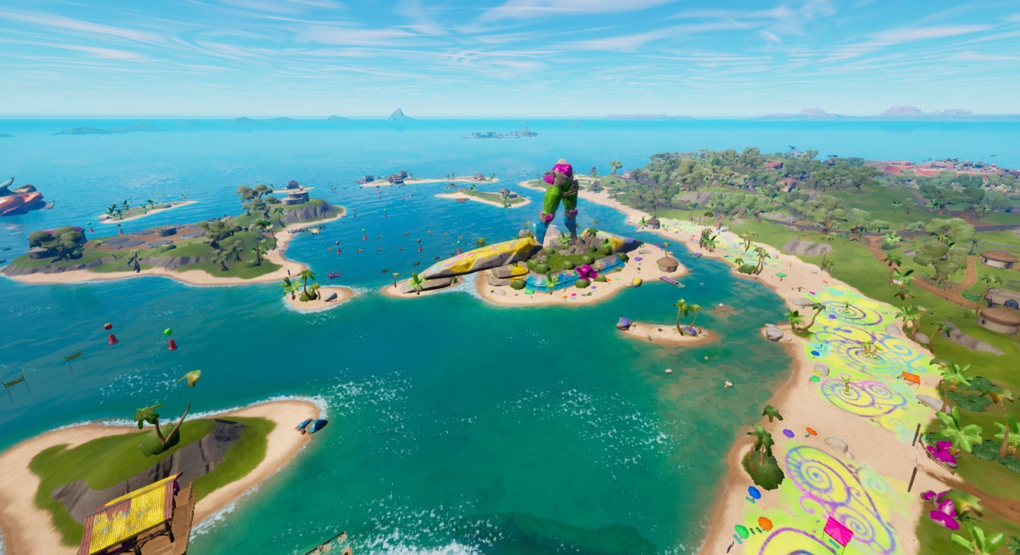 Fortnite: Die Saison 21 Insel im Detail - Logjam Lotus, Tempelblüte und ...