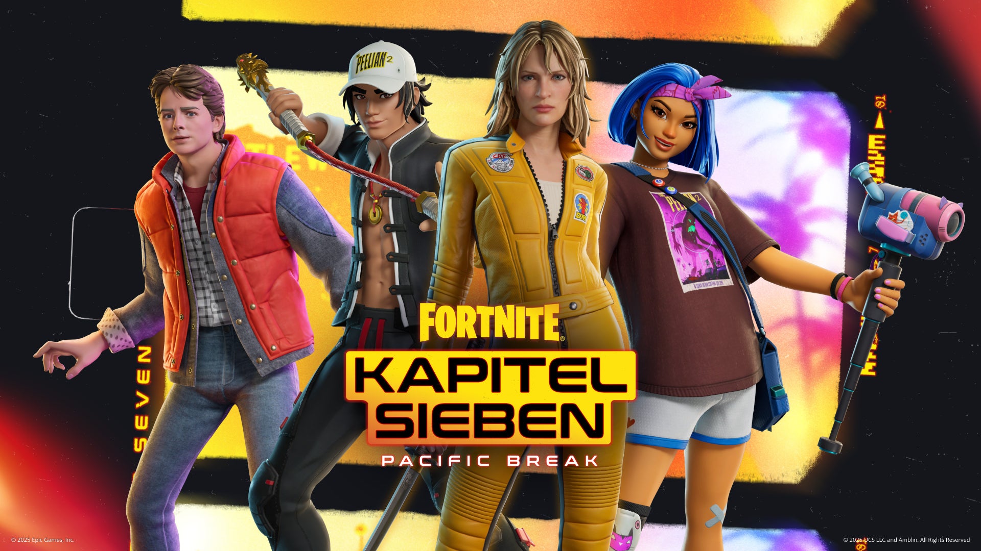 Fortnite Kapitel 7: Pacific Break – Werde zum Star in Battlewood oder zum heftigsten Boss der ...