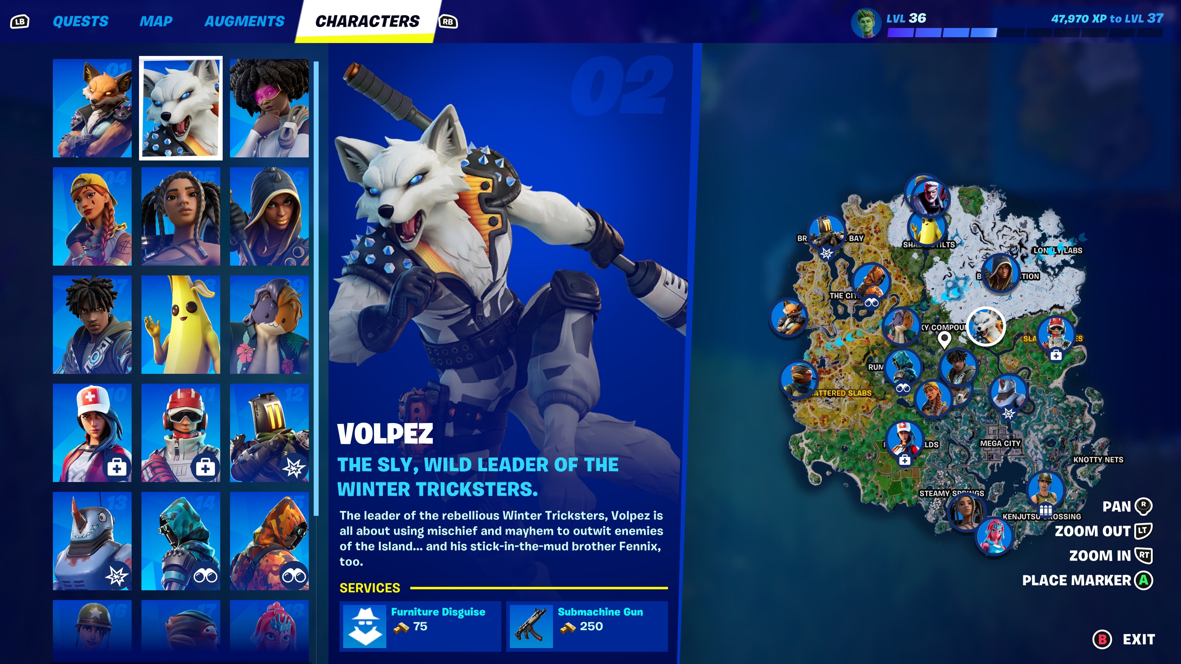 Fortnite character locations, who they are and where to find all 20 ...