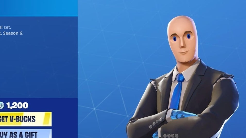 Fortnite - Como obter a skin Stonks | Eurogamer.pt