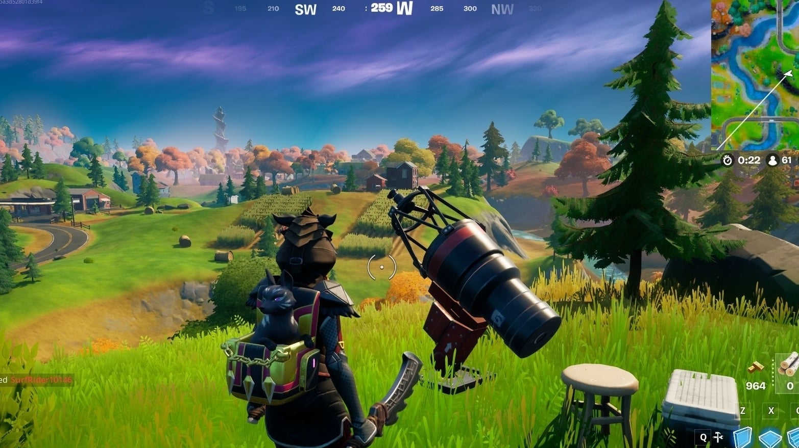 Fortnite - Damaged telescope locations: How to repair the damaged ...