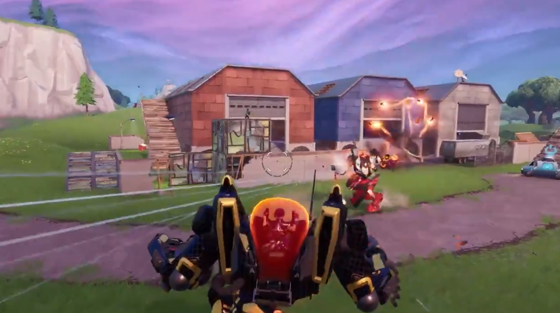 Fortnite Dusty Depot Meteor