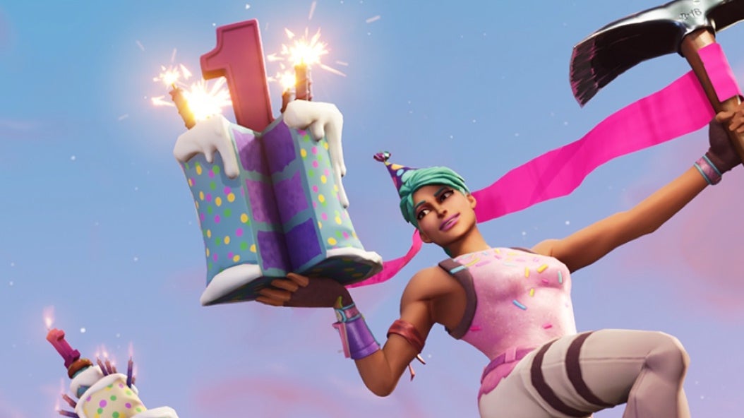 Fortnite is celebrating its first birthday next week with a limited ...
