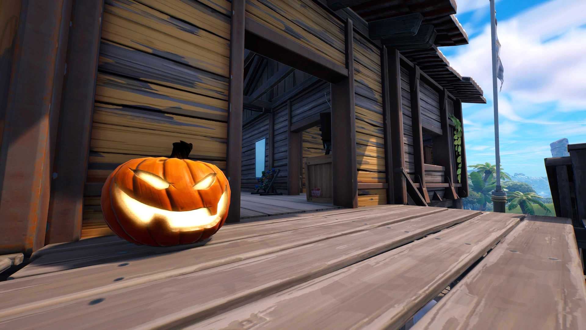 How to destroy Jack O' Lanterns with a ranged weapon in Fortnite ...