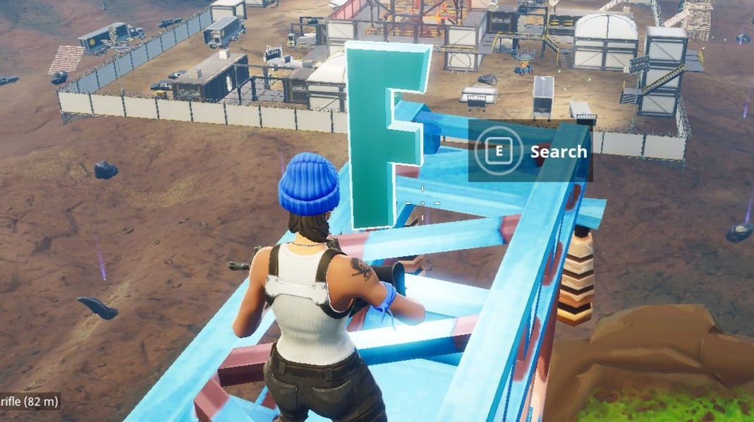 Fortnite - Onde encontrar as letras F-O-R-T-N-I-T-E | Eurogamer.pt
