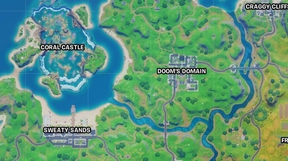 Fortnite - todos los cambios del mapa en la Temporada 4 del Capítulo 2 ...