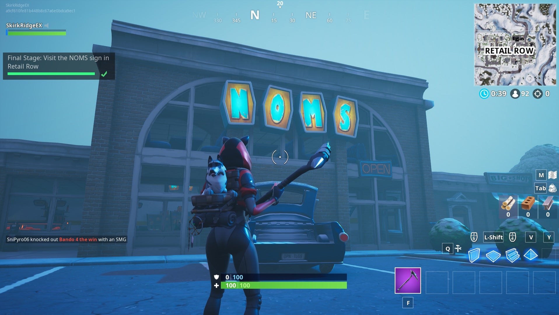 Fortnite NOMs locations: sign letters, where to find OSNM | Rock Paper ...