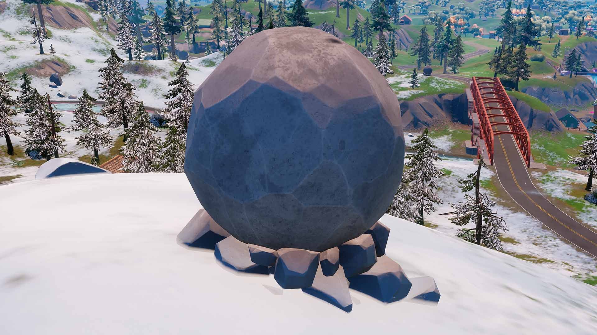 Fortnite: Alle Rollbrocken in Season 4 finden und zum Rollen bringen ...