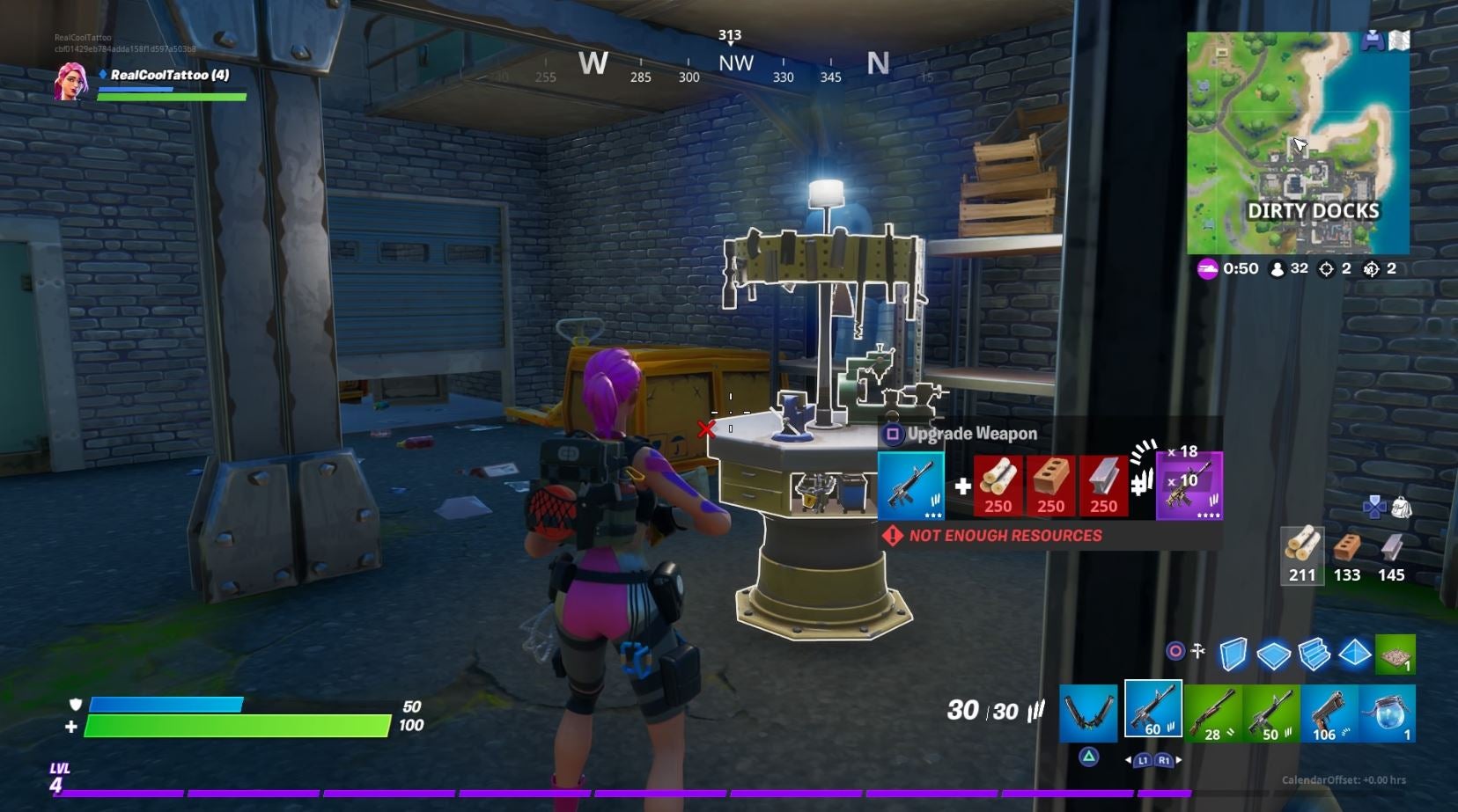 Fortnite Upgrade Bench locations - swap materials for better equipment ...