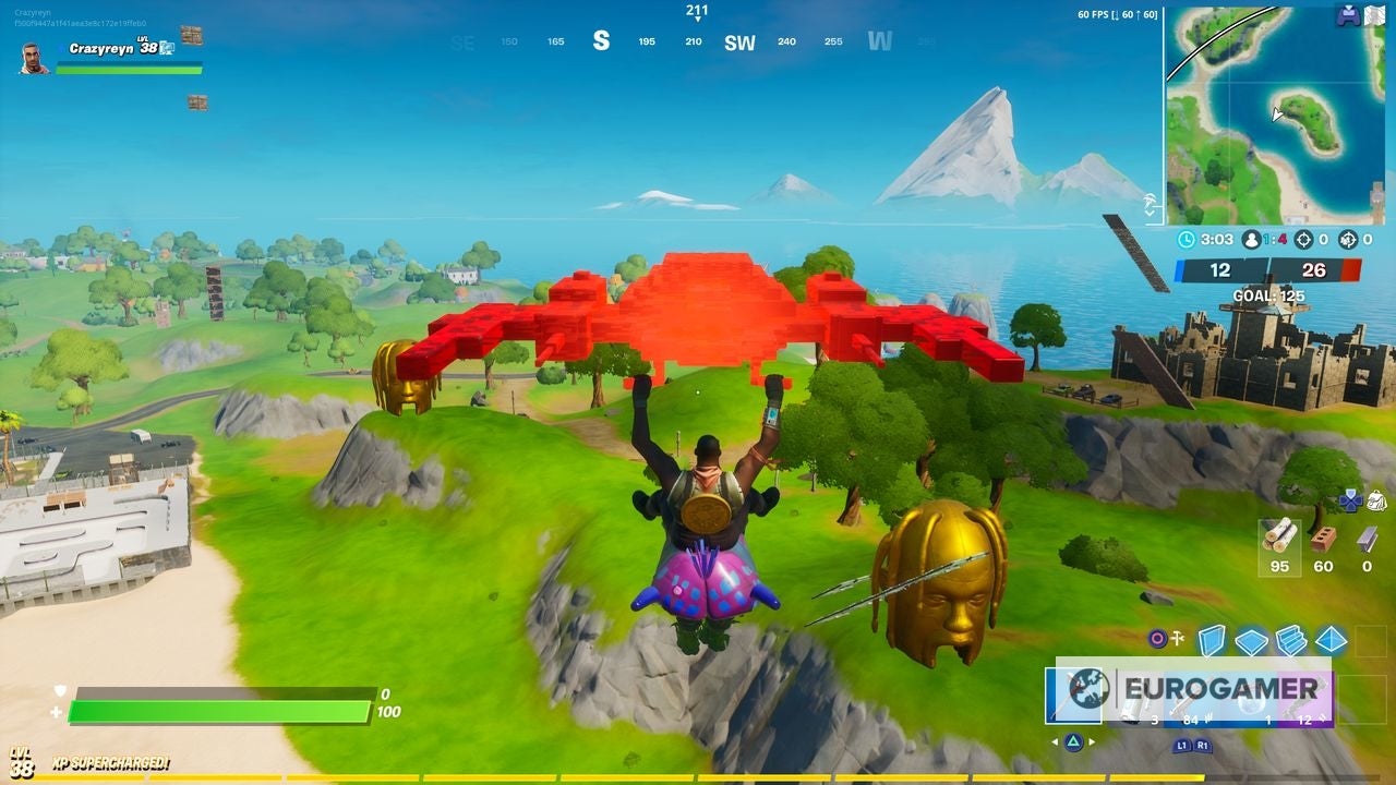 Fortnite Astro Head locations: Where to bounce off five different Astro ...