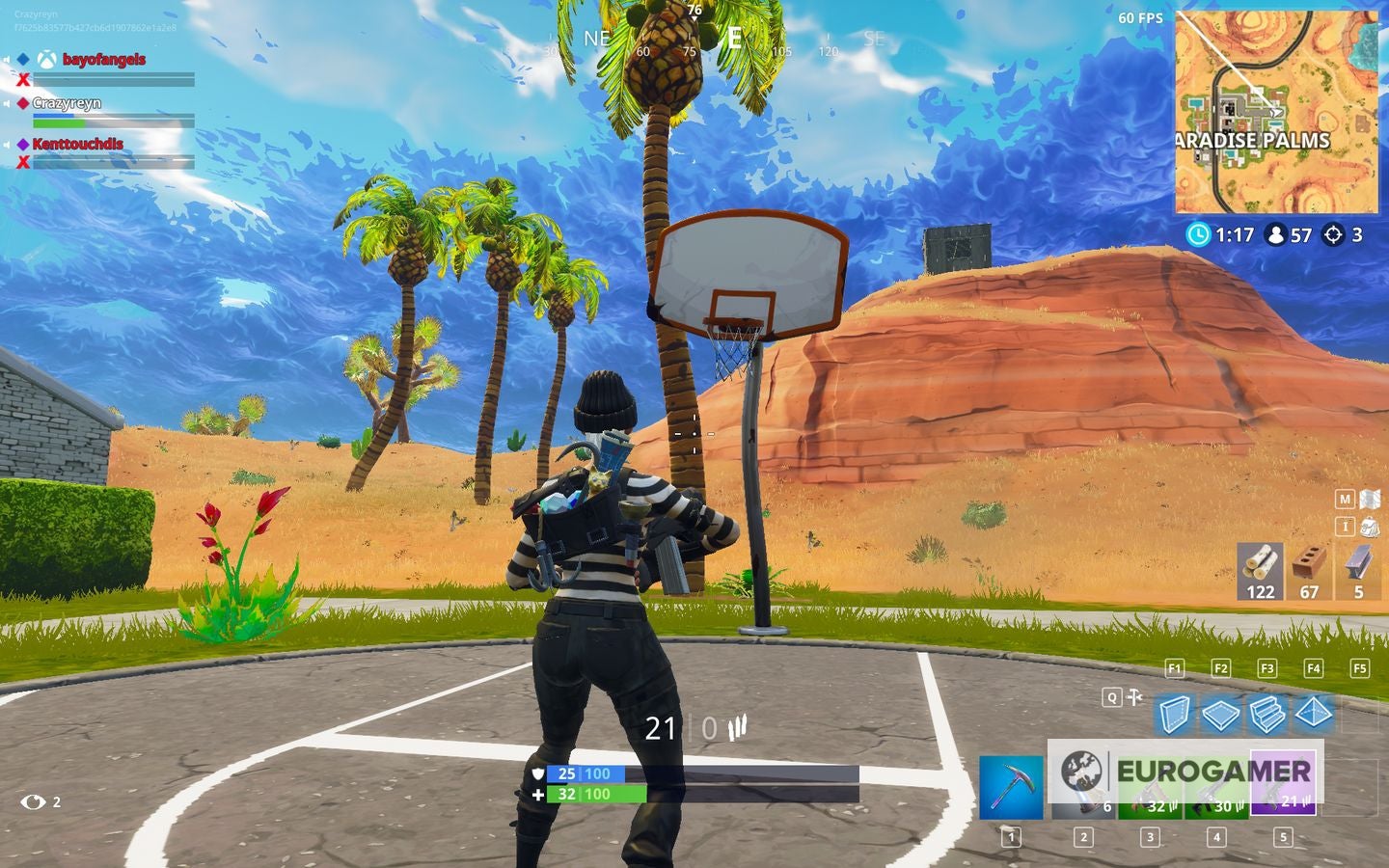 Fortnite Basketball Hoop locations - Where to score a basket on ...