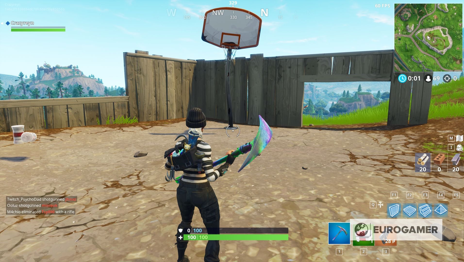 Fortnite Basketball Hoop locations - Where to score a basket on ...